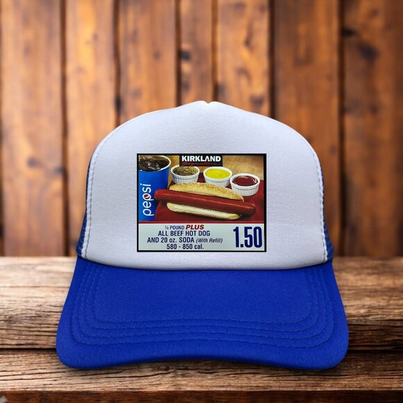 Snapback | Accessories | Costco Hot Dog Mens Trucker Hat Blue 5 Combo ...